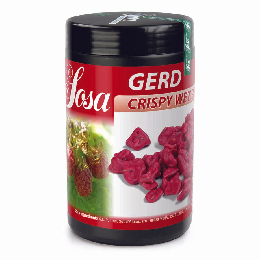 Sosa | Crispy Wet Proof | Moisture resistant crispy raspberry pieces ...